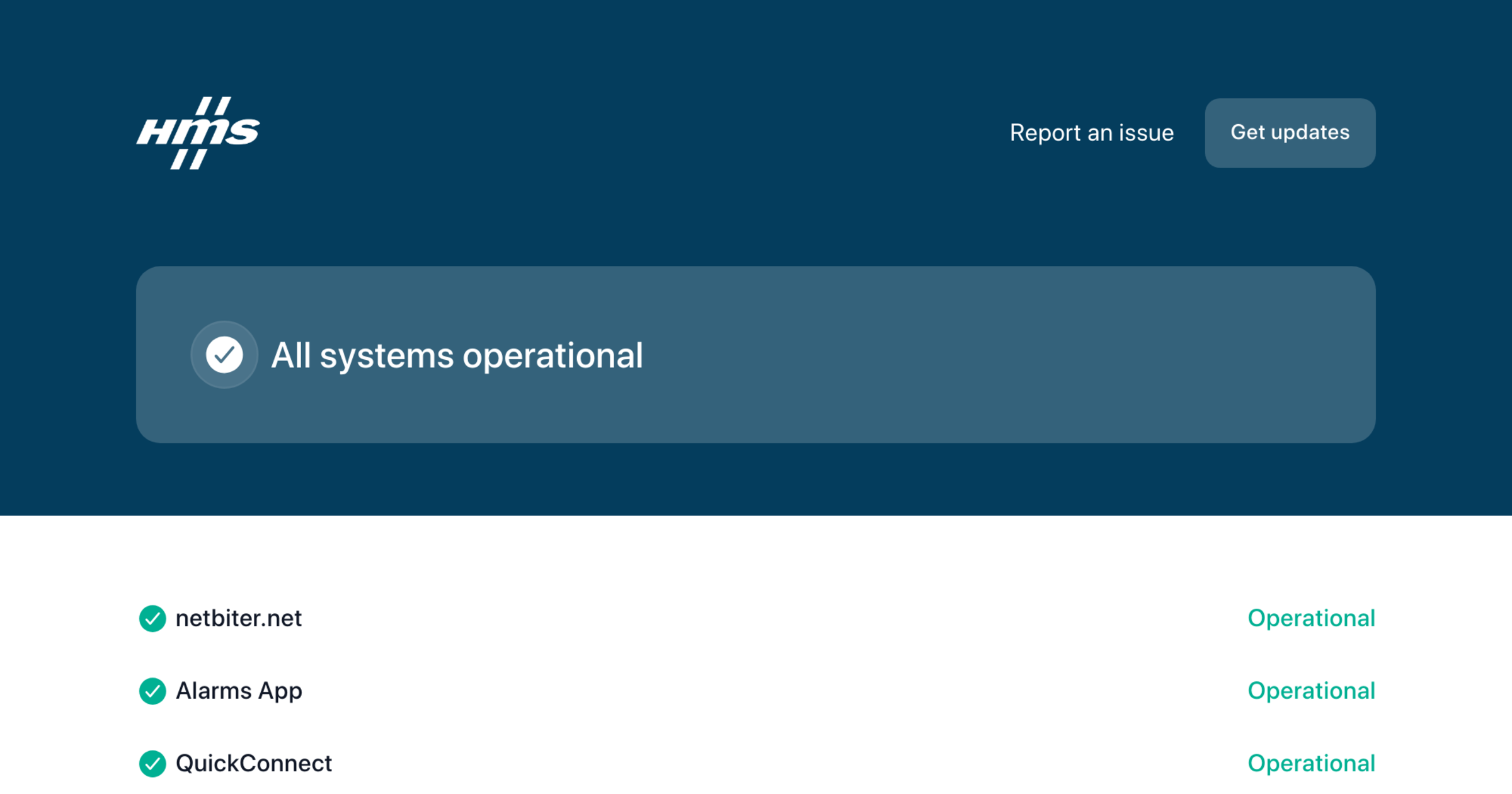 Netbiter Argos - Status